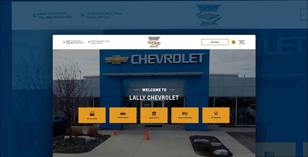 Lally Chevrolet - Chevrolet Sales & Service in Tilbury Ontario